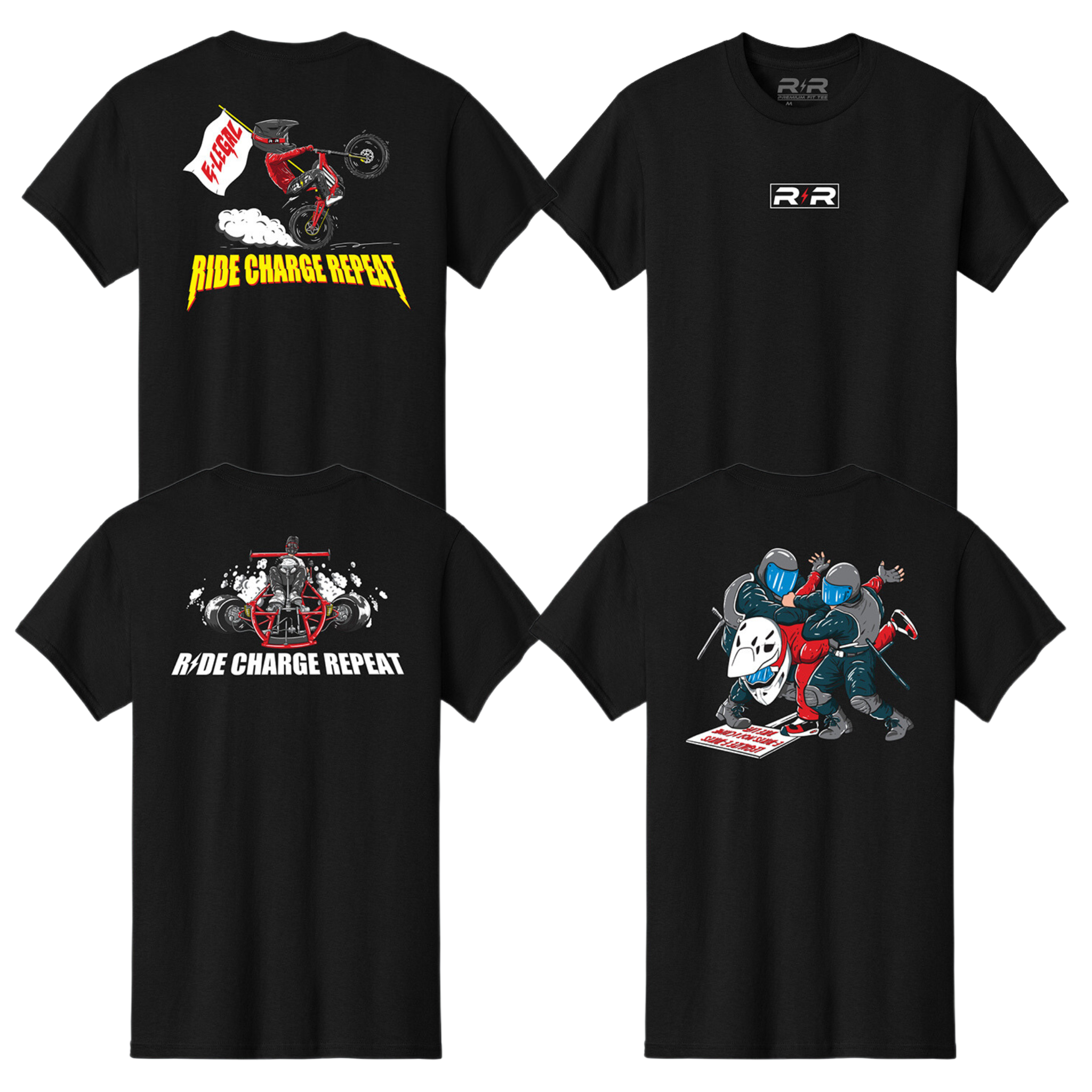 RCR T-Shirts – Charged PEV